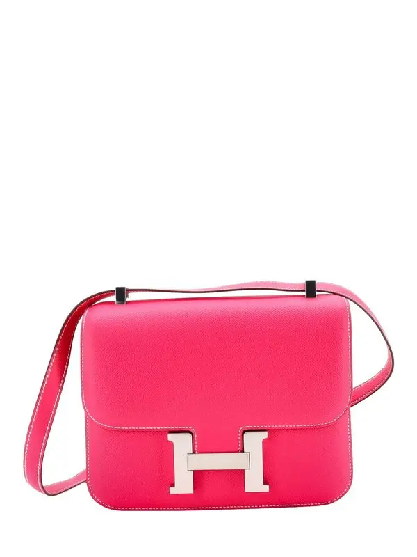 HERMES Constance 24 - Rose Tyrien
