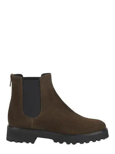 Agl Water-resistant Suede Chelsea Boots - Forest