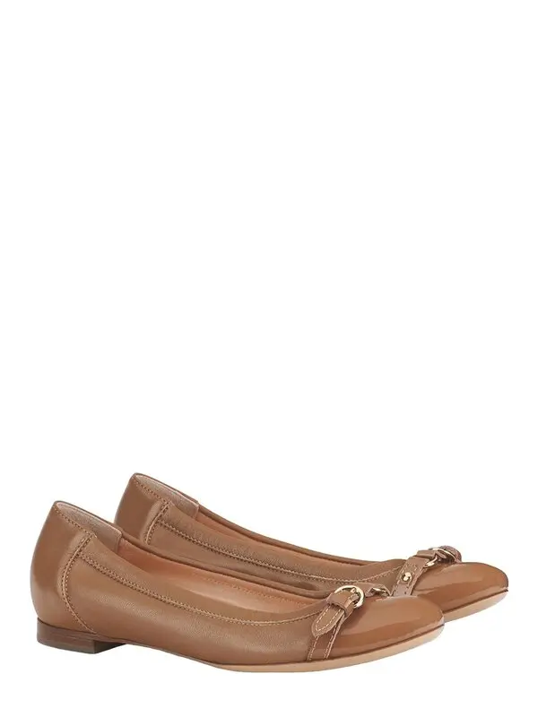 Agl Monika Cap Toe Ballet Flat - Cara-coco-cara