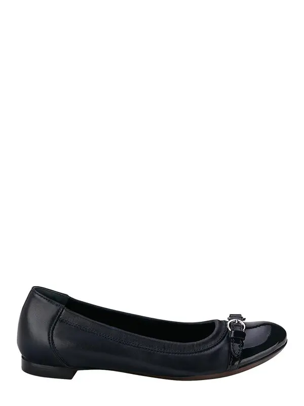 Agl Monika Cap Toe Ballet Flats - Night