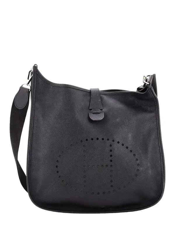 HERMES Evelyne Bag Gen Iii Epsom Gm - Noir