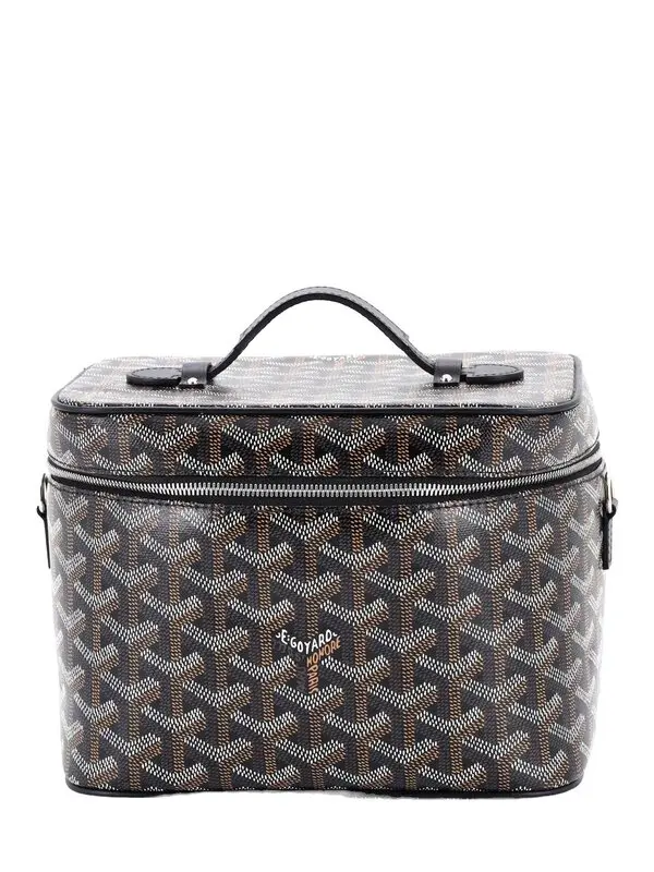 GOYARD Muse Vanity Case Coated Canvas - Black