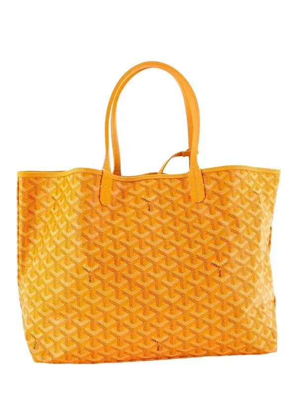 Goyard Saint Louis Tote Coated Canvas Pm - Yellow
