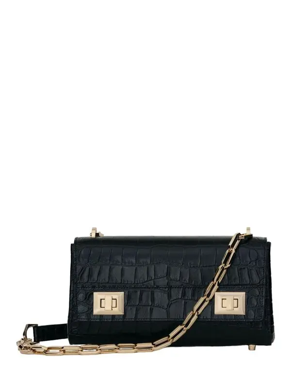 VIE LORIE Valencia Shoulder Bag - Onyx