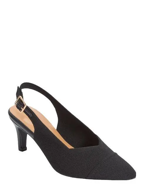 COMFORTVIEW The Karoline Slingback - Black