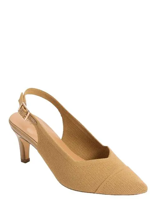 COMFORTVIEW Karoline Slingback Heel - Camel