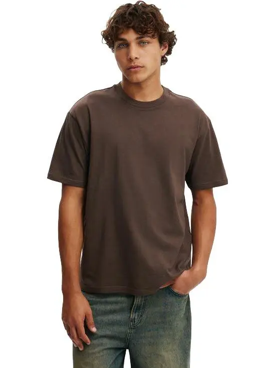 COTTON ON Everyday Fit T-shirt - Washed Chocolate