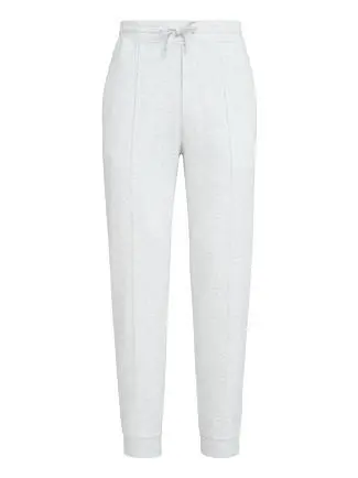 Brunello Cucinelli Trousers With Crête - Pearl Grey