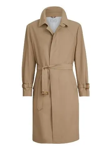 Brunello Cucinelli Belted Outerwear - Biscuit