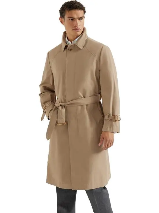 Brunello Cucinelli Belted Outerwear - Biscuit