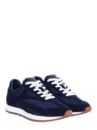 ANINE BING Juno Sneakers - Navy Suede