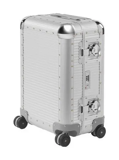 FPM MILANO Bank S Spinner 55m Suitcase - Moonlight Silver