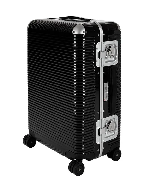 FPM MILANO Bank Light Spinner 68 Suitcase - Licorice Black