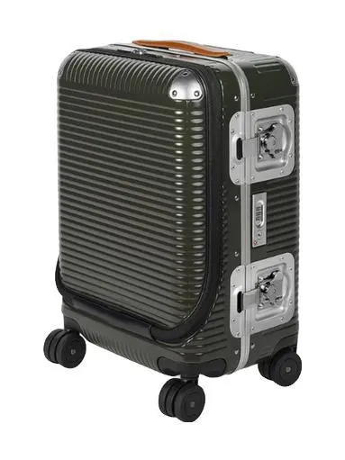 FPM MILANO Bank Light Spinner 53 Front Pocket Luggage - Moss Green