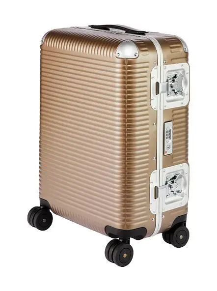 FPM MILANO Bank Light Spinner 55 Suitcase - Matt Almond
