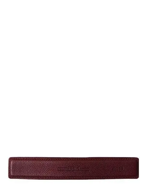 FPM MILANO Leather Luggage Handle - Raspberry