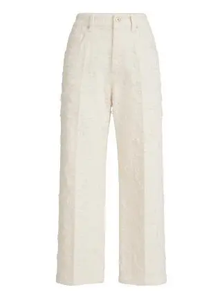 Brunello Cucinelli Contemporary Square Trousers - Ivory
