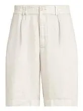 Brunello Cucinelli Linen Bermuda Shorts - Panama