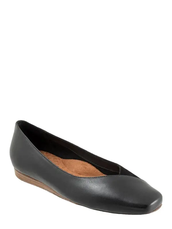 Softwalk Vina Flat - Black