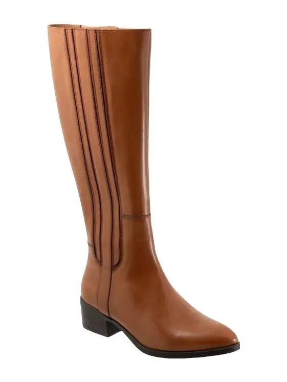 Softwalk Lafayette Knee High Boot - Luggage