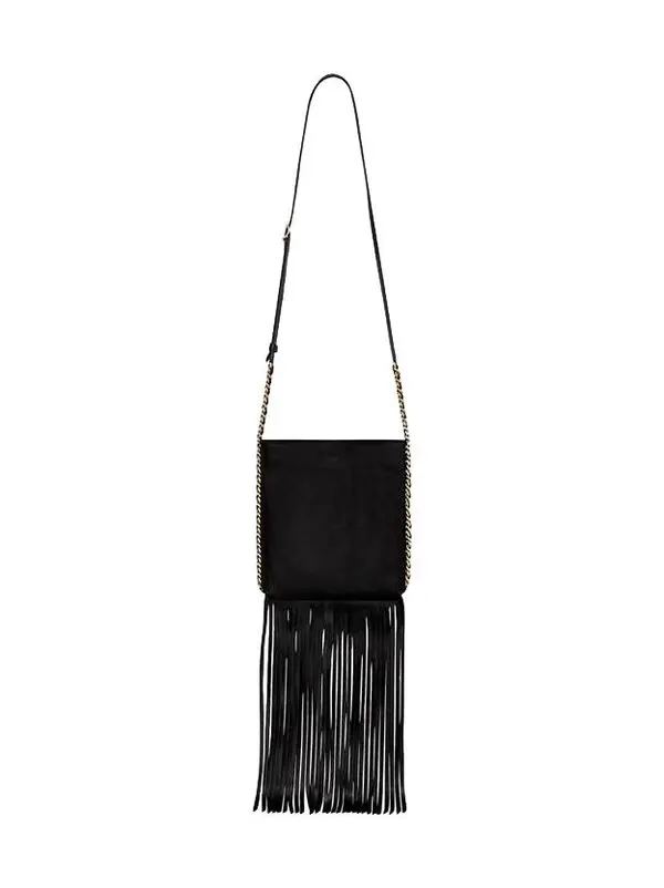 Rebecca Minkoff Carly Fringe Crossbody Bag - Black