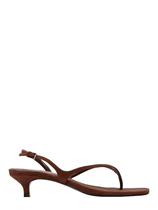 BLACK SUEDE STUDIO Mehak Suede Sandal - Brownie Suede