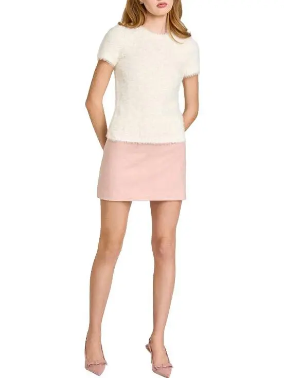 WAYF Madeline Mini Skirt - Pink