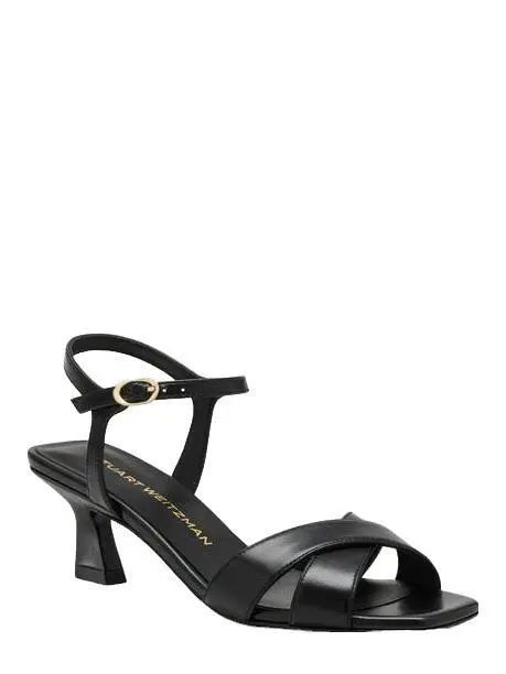 STUART WEITZMAN Vinnie 50 Sandal - Black