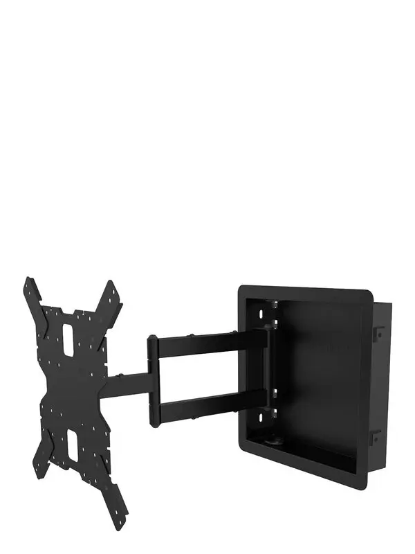 KANTO R400 Pro Series Recessed In-wall Full Motion Tv Mount - Black