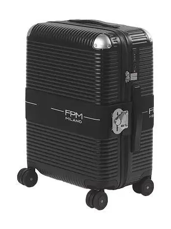 FPM MILANO Bank Zip Deluxe Spinner 55s Suitcase - Eclipse Black