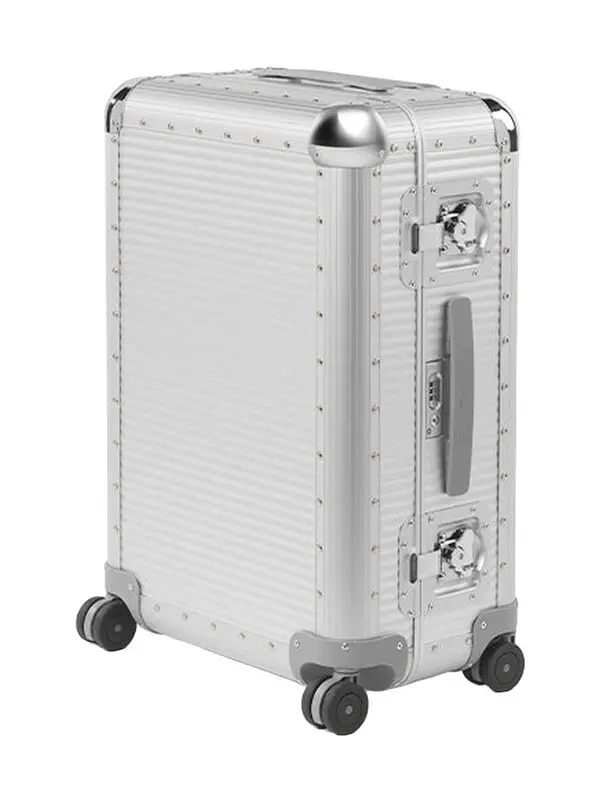 FPM MILANO Bank S Spinner 68 Suitcase - Moonlight Silver