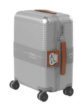 FPM MILANO Bank Zip Deluxe Spinner 55m Suitcase - Glacier Grey