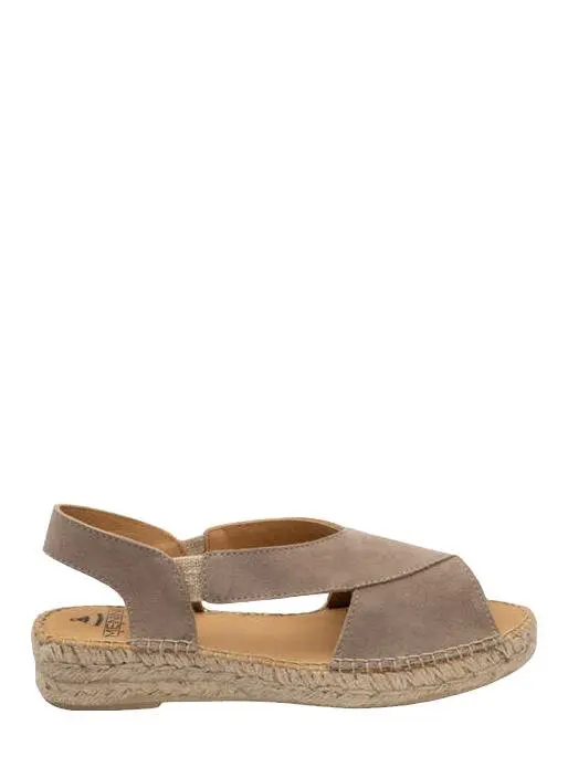 MENINA STEP Hampton Espadrille Sandal - Taupe