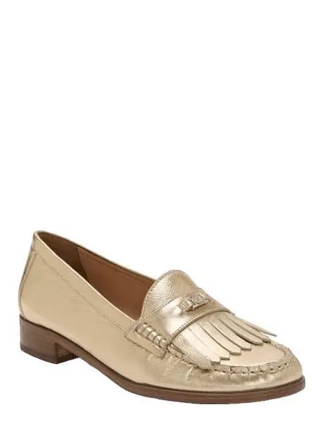 Vince Camuto Cosette Fringe Loafer - Egyptian Gold