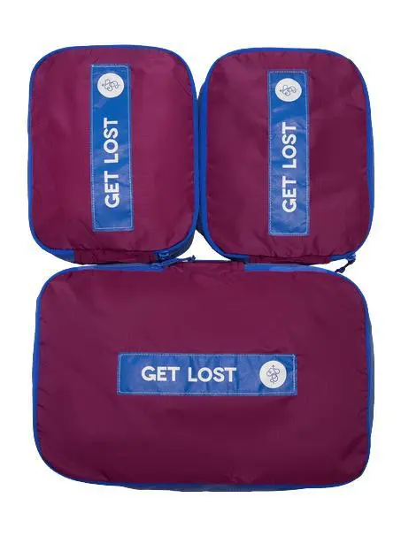 BABOON TO THE MOON Packing Cube Set - Wildberry
