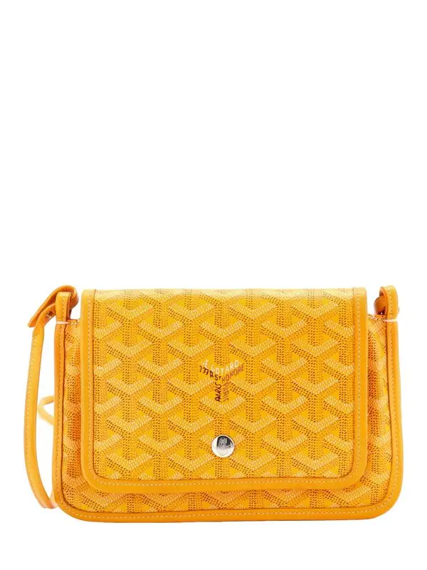 GOYARD Plumet Clutch Wallet Coated Canvas - Yellow