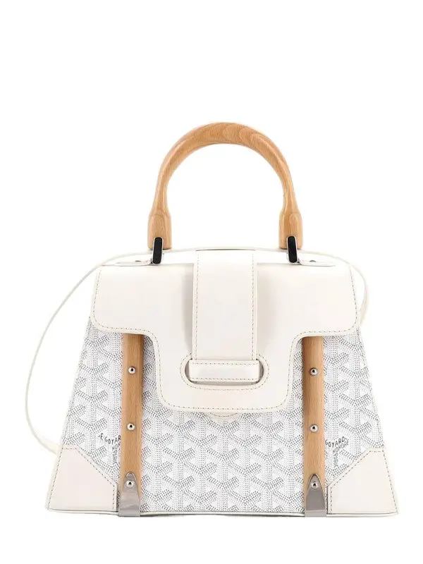 GOYARD Saigon Top Handle Pm - White