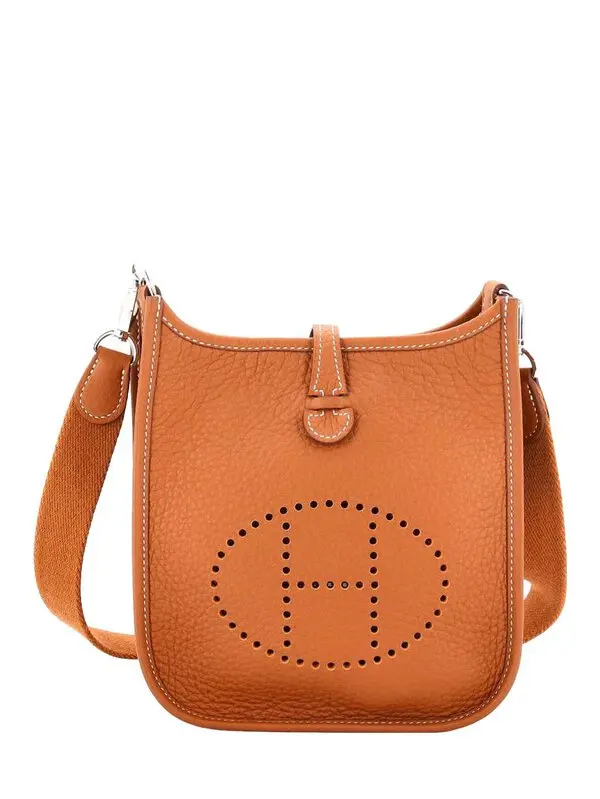 HERMES Evelyne Bag Gen Iii Clemence Tpm - Gold