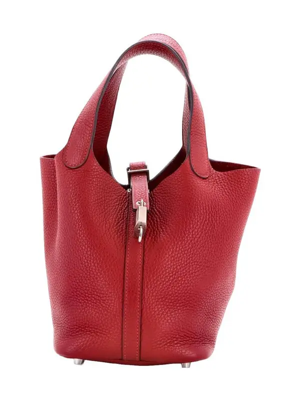HERMES Picotin Lock Pm - Rouge Grenat