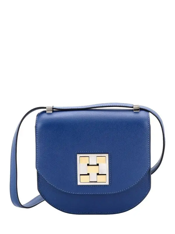 Hermès Mosaique Au 24 Bag Madame 17 - Blue