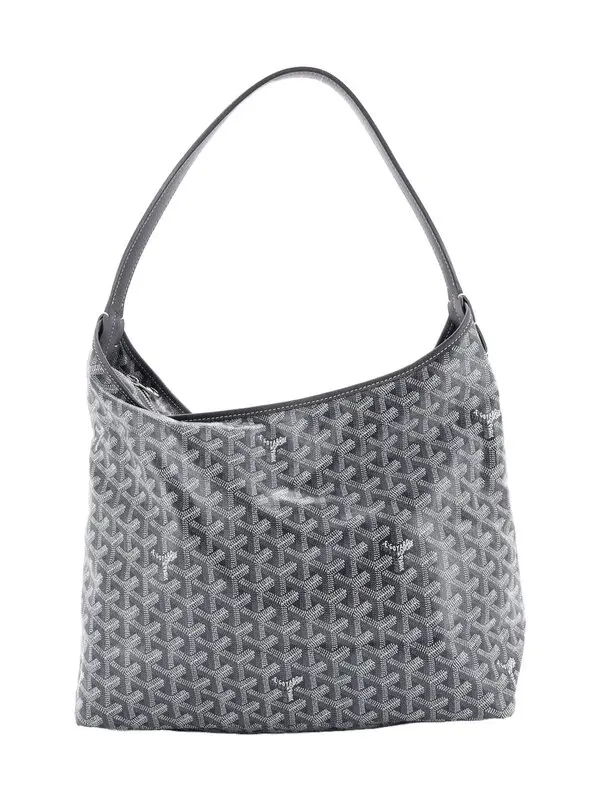 GOYARD Boheme Hobo Coated Canvas - Gray