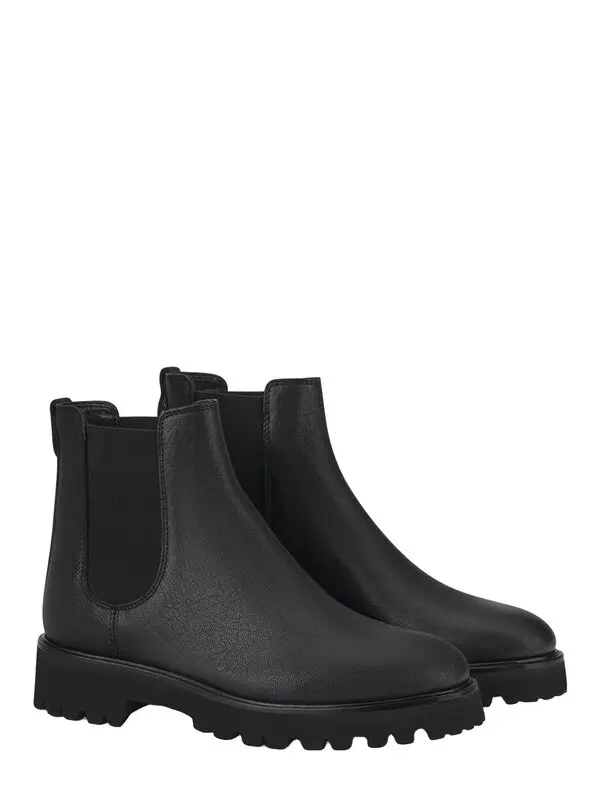 Agl Goldie Beatle Ankle Boots - Nero