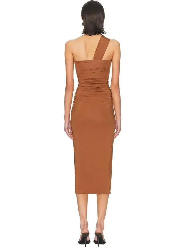 MAYGEL CORONEL Arcano Dress - Cocoa Brown