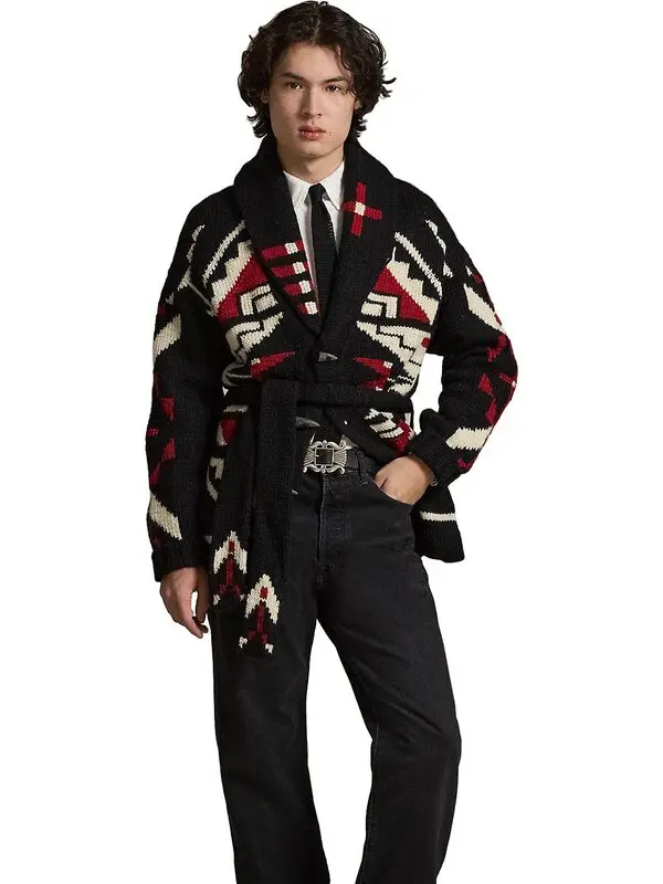 Ralph Lauren X Tópa Cardigan - Black Multi