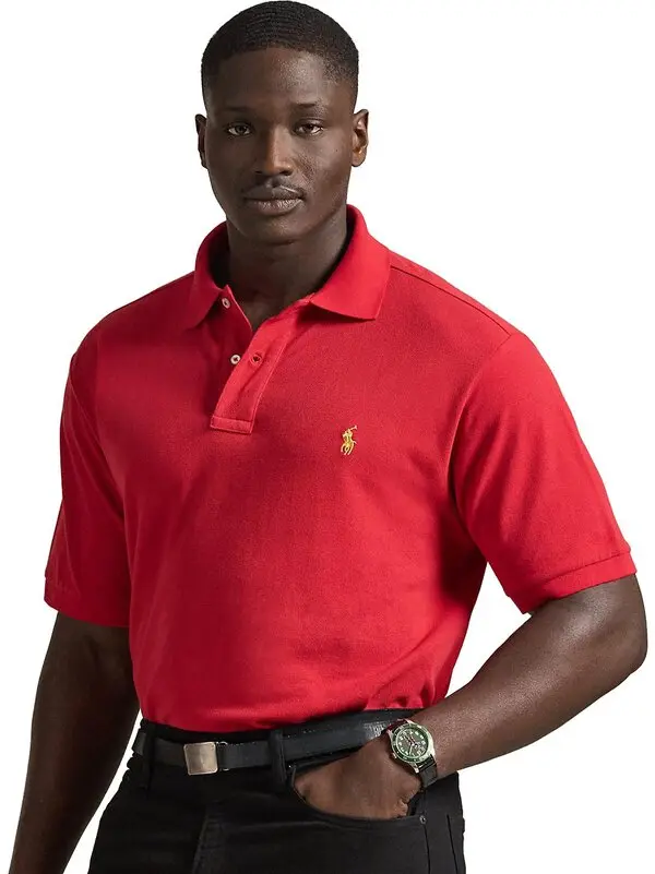 Ralph Lauren Cotton Mesh Polo Shirt - Rl 2000 Red