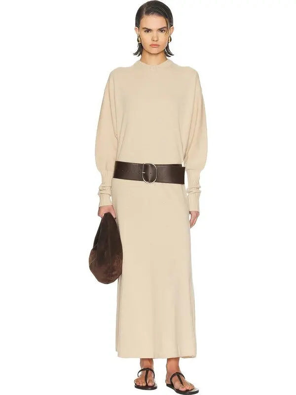 BY MALENE BIRGER Liv Dress - Old Beige