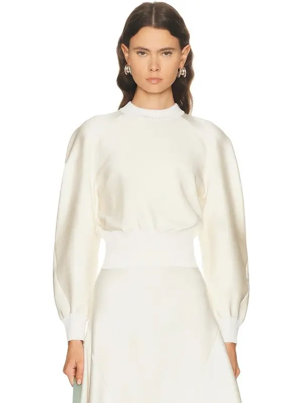 Givenchy Crewneck Raglan Sweater - Ivory