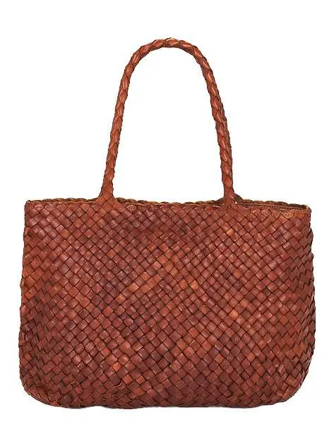 Dragon Diffusion Vintage Mesh Tote - Tan