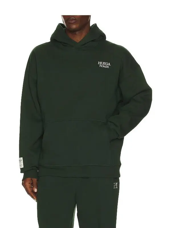 HUEGA HOUSE Icon Hoodie - Evergreen