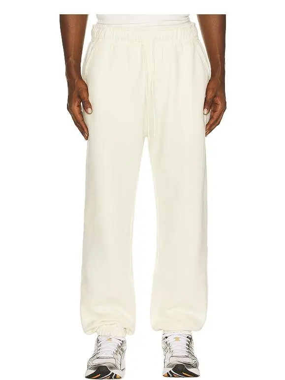 HUEGA HOUSE Icon Sweatpants In Cream - Bone
